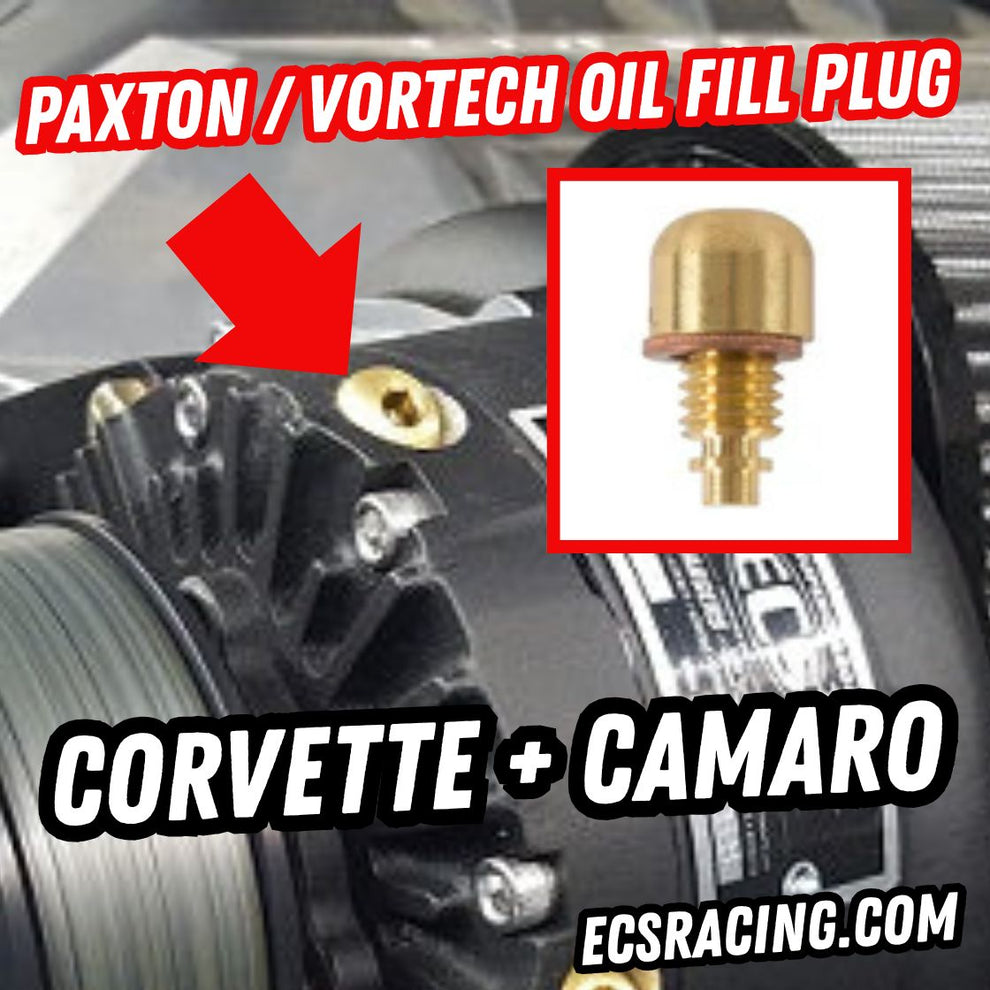 Paxton Vortech Supercharger Oil FIll Plug – ECS Garage